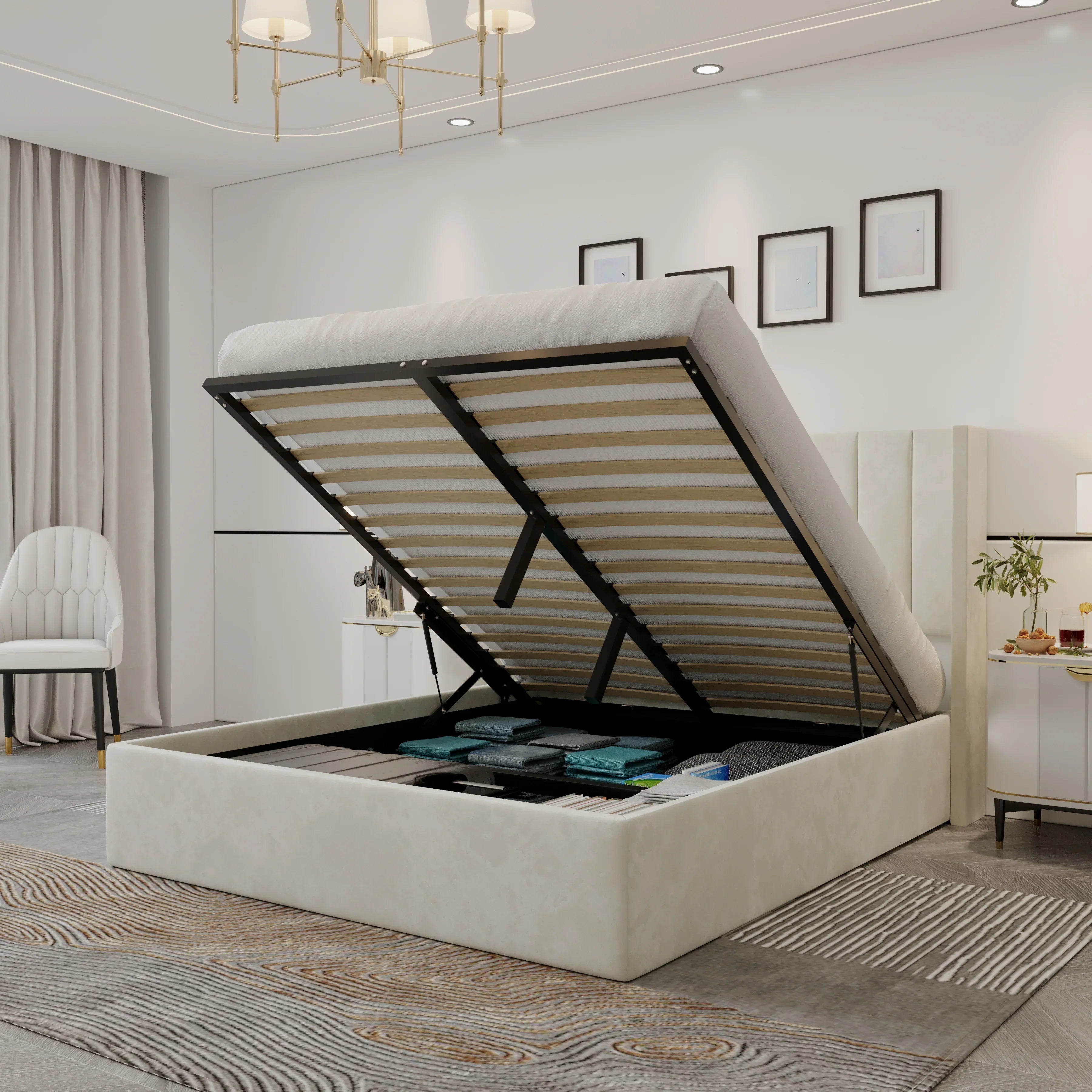 4 Best Lift-Up Storage Beds for Small Canadian Condos & Apartments ...